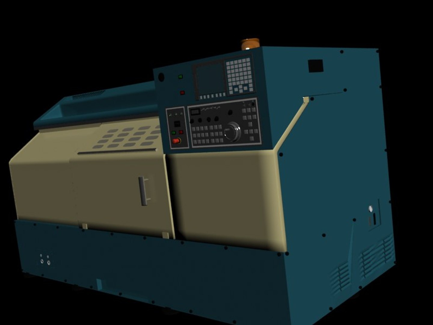 3d Model Cnc Machine Makine