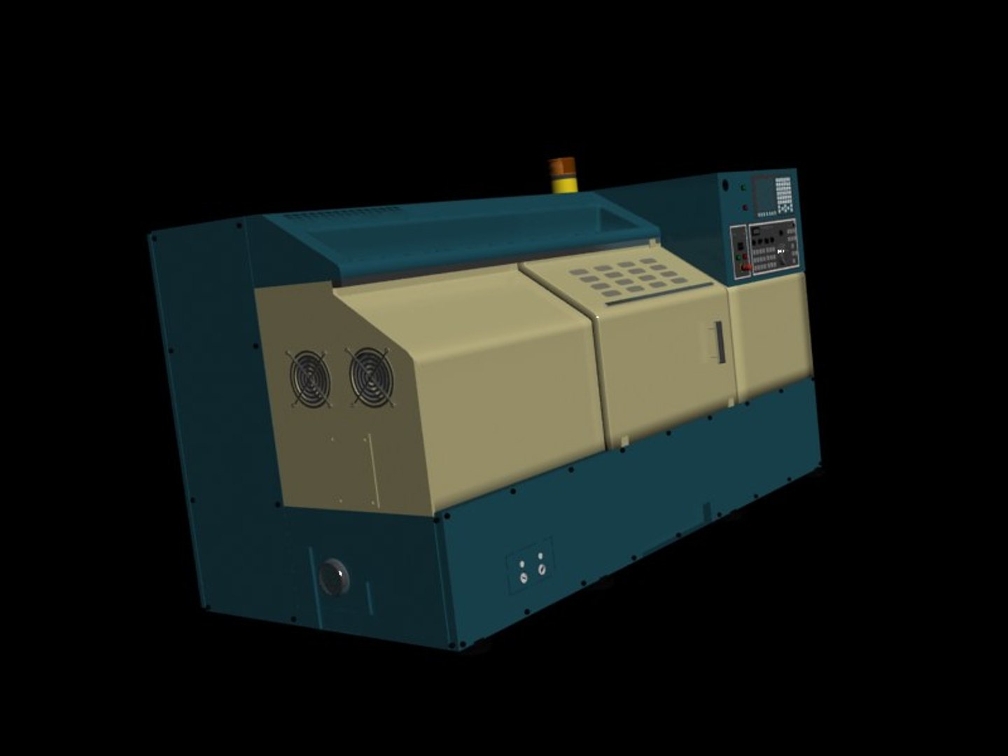 3d Model Cnc Machine Makine