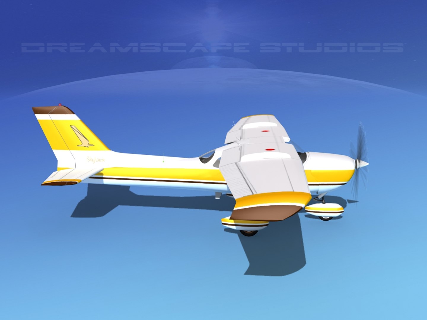 Cessna 172 Stol Skyhawk 3d Model