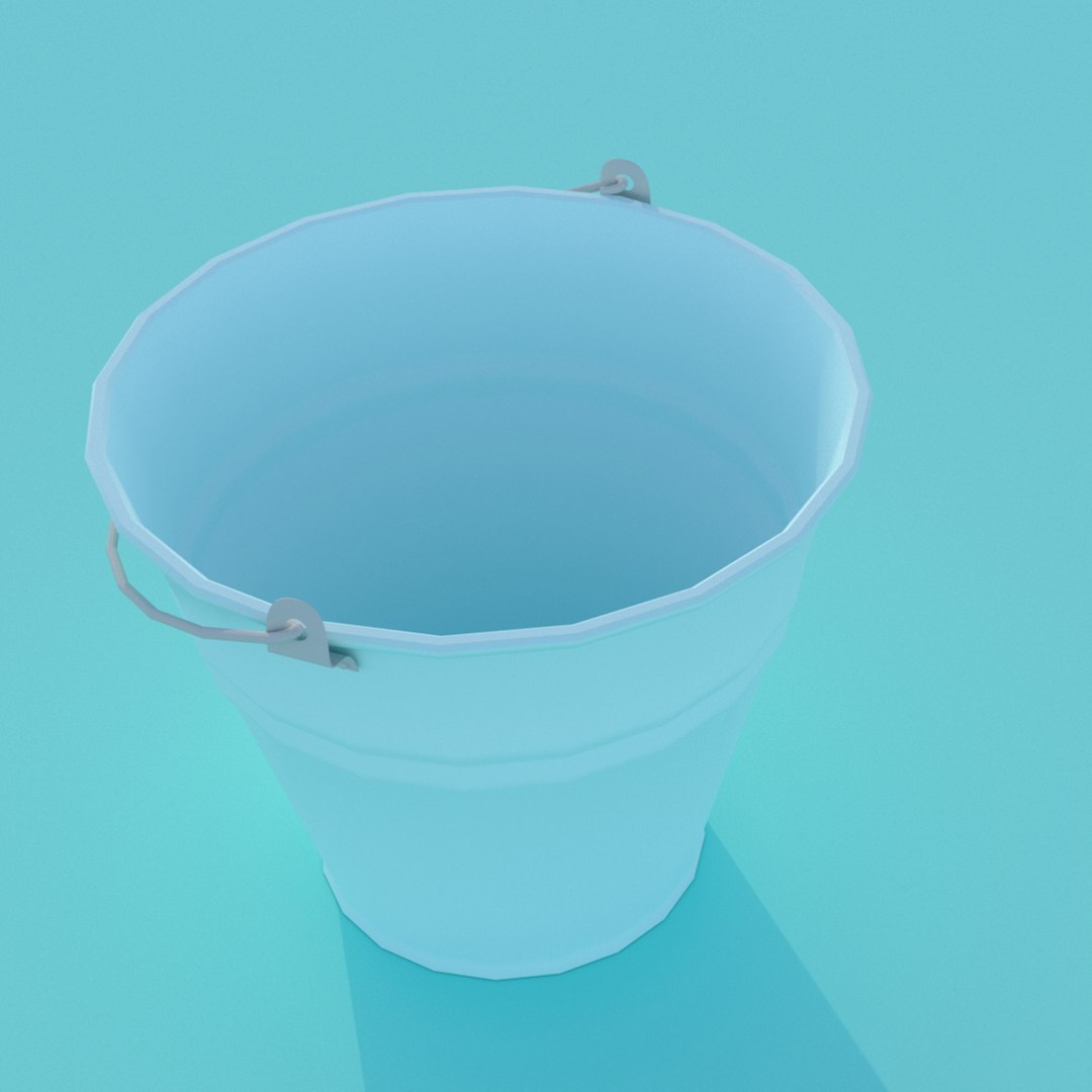 3D Bucket Model - TurboSquid 1291439