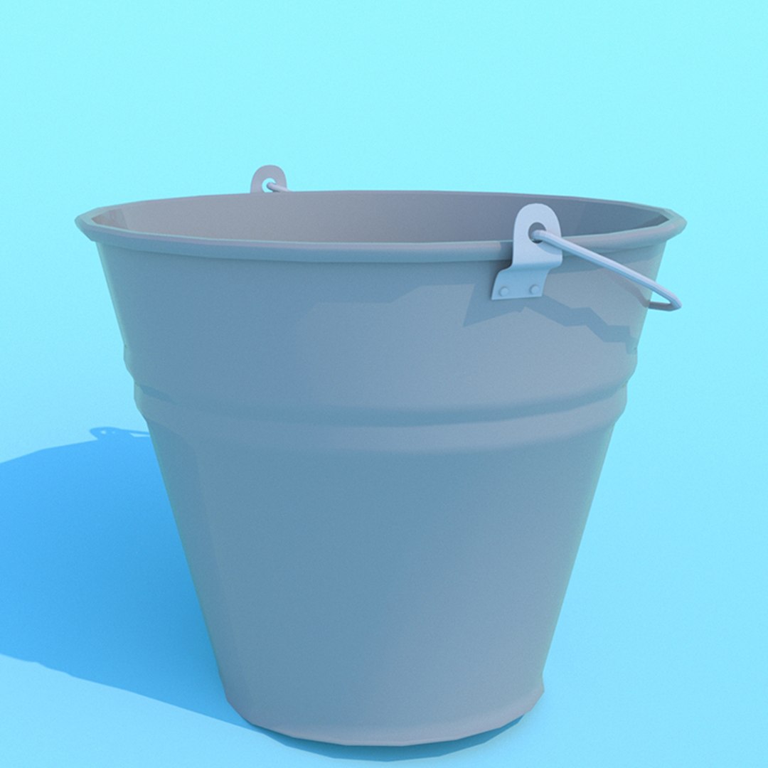 3D Bucket Model - TurboSquid 1291439