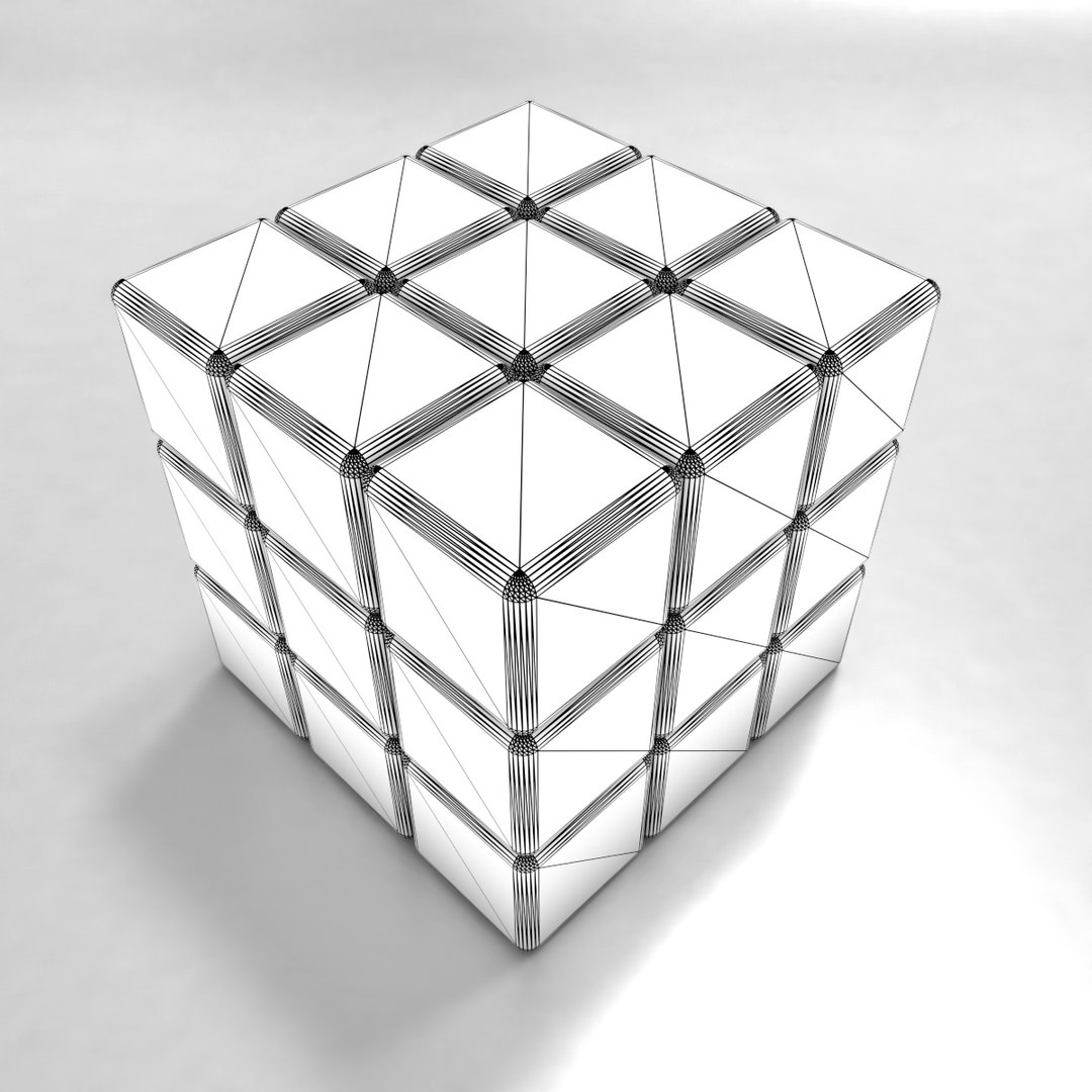 Free Rubik S Cube 3D Model - TurboSquid 1547025