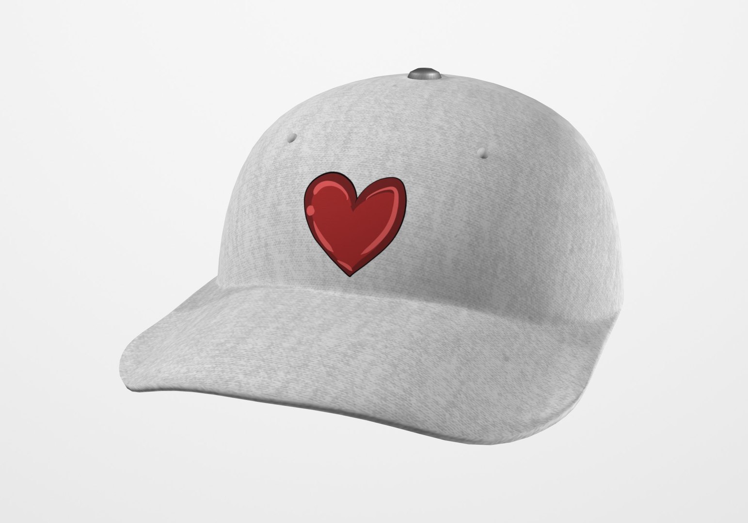 Heart Cap 3D - TurboSquid 1893263