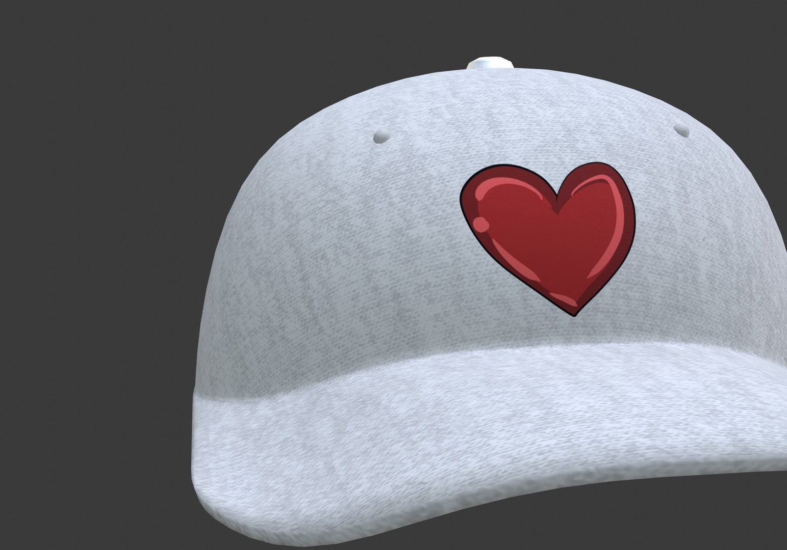 Heart Cap 3D - TurboSquid 1893263