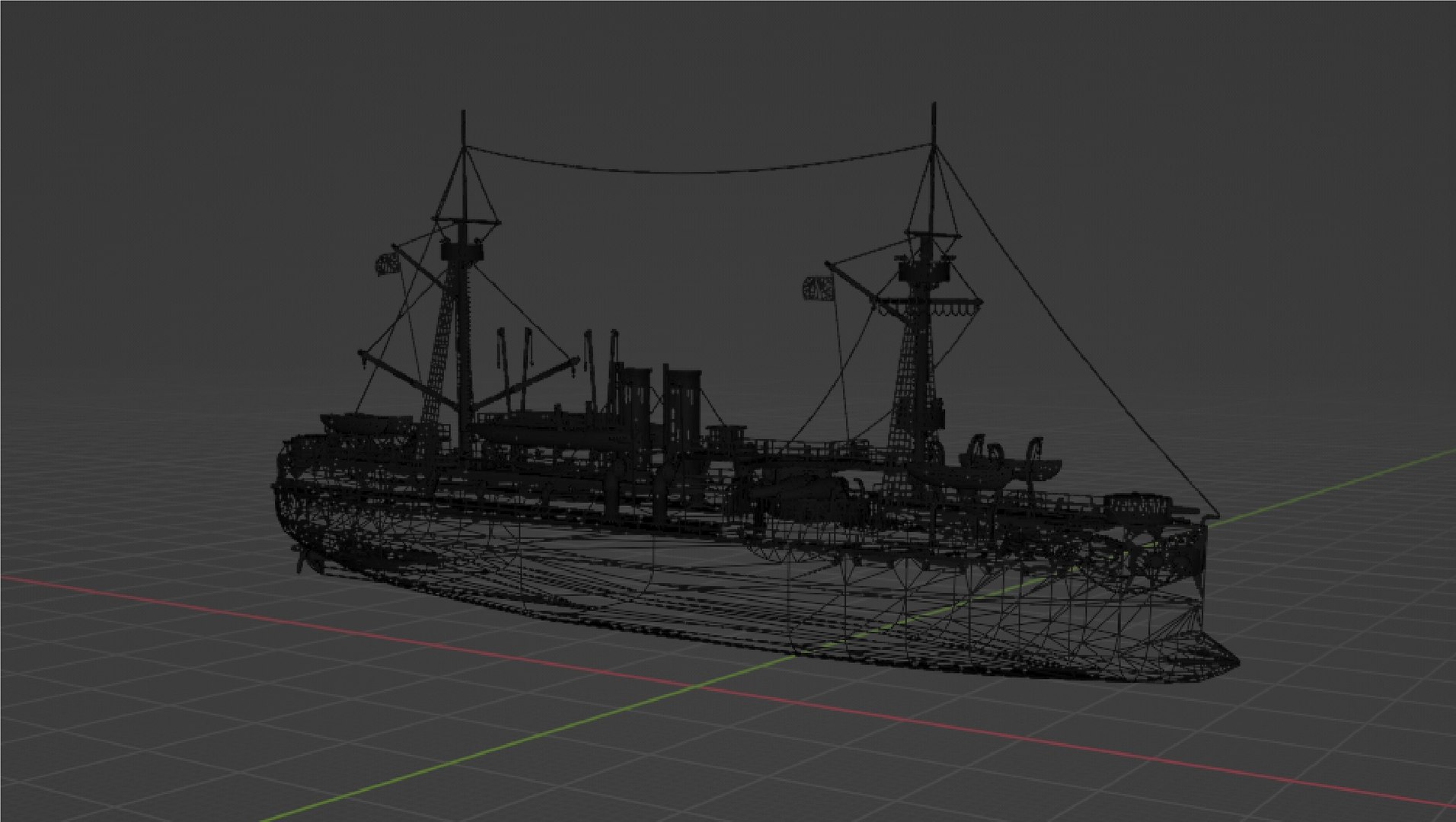 3D Model Chinese Ironclad Warship - TurboSquid 1856909