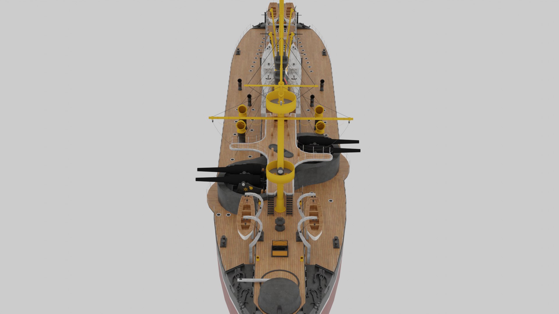 3D Model Chinese Ironclad Warship - TurboSquid 1856909