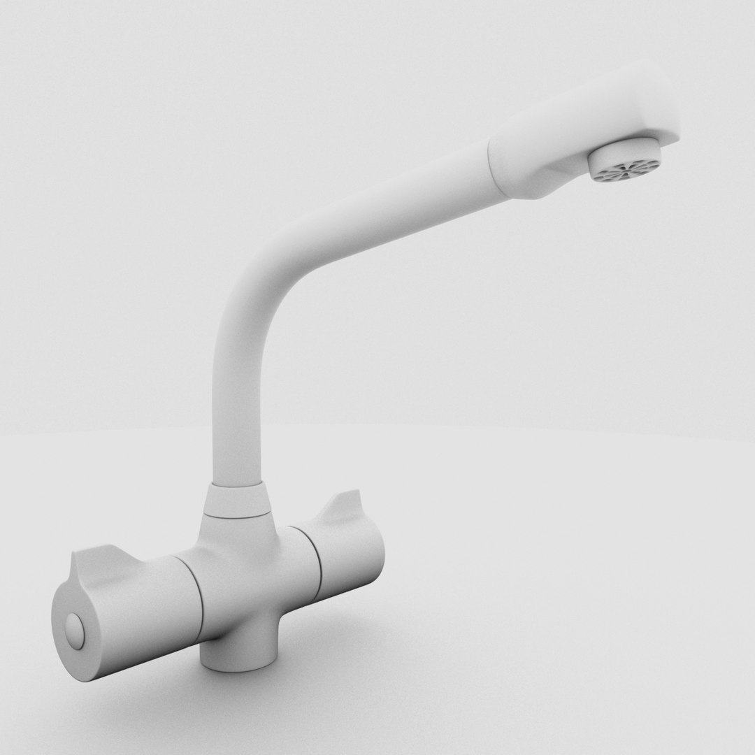 3ds max kitchen tap