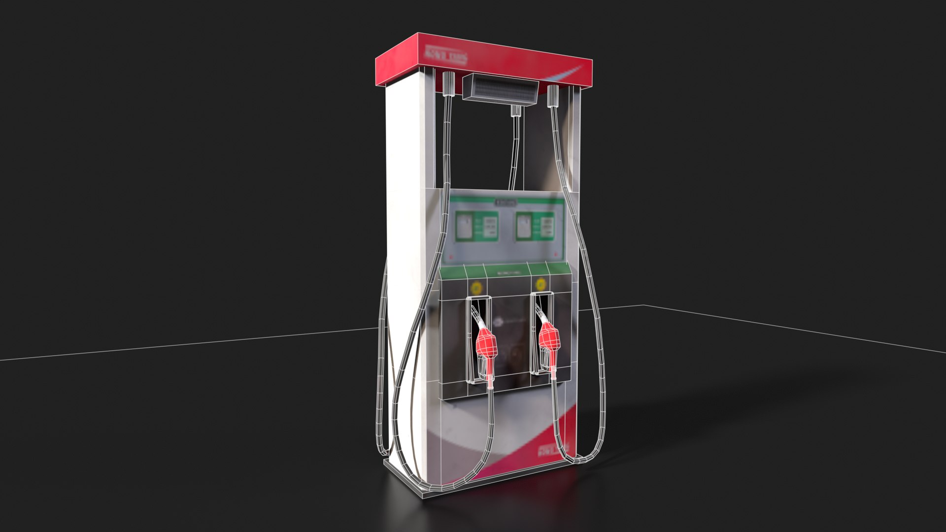 Free Fuel Station Pump DEMO 3D - TurboSquid 2266612
