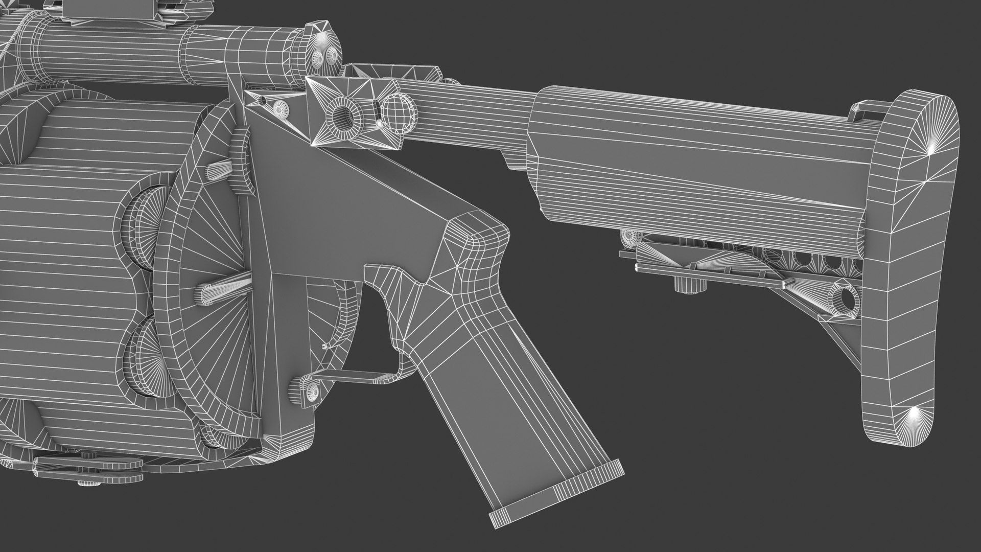 3D Milkor MGL Low Poly model - TurboSquid 1880315