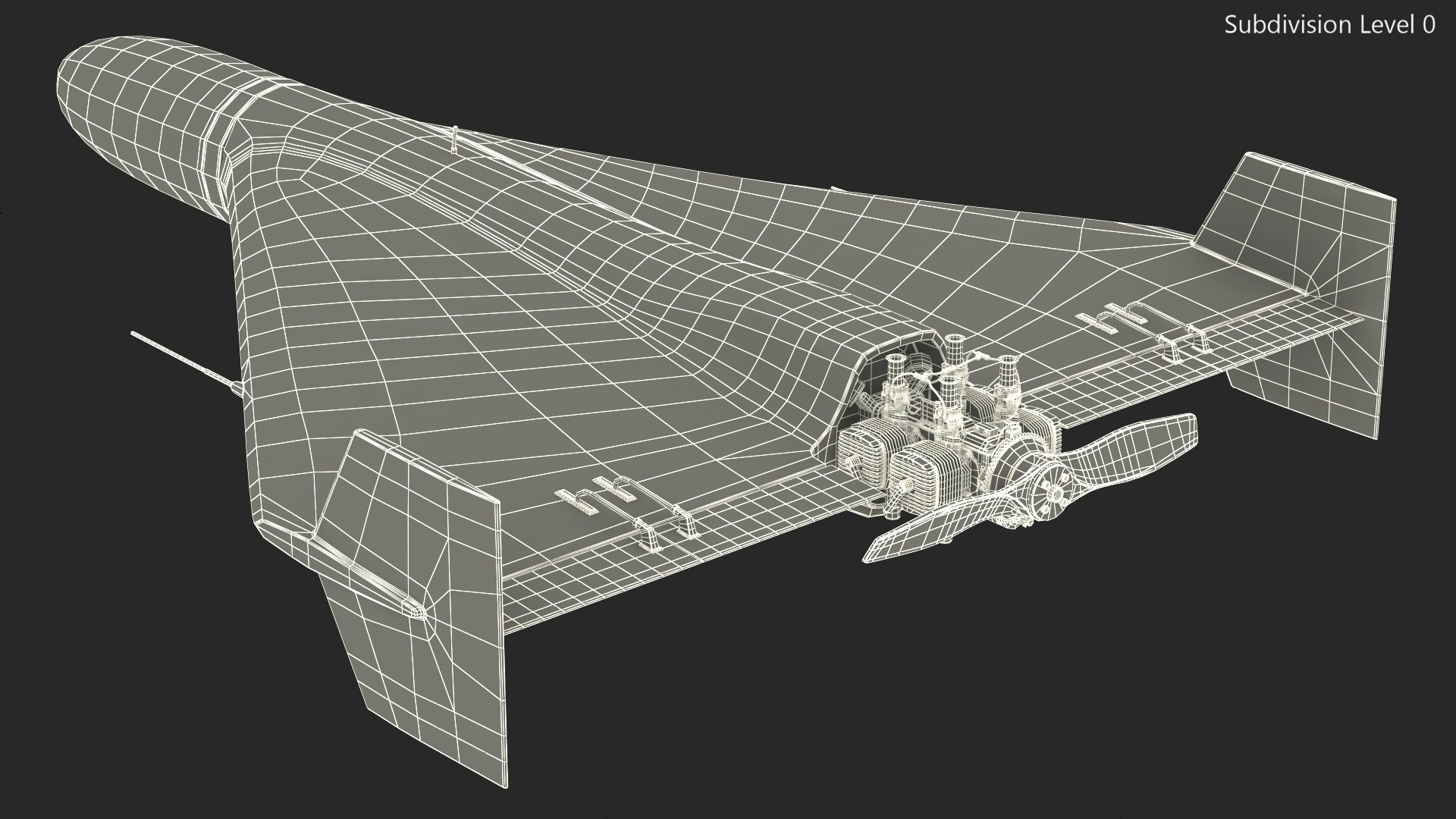 HESA Shahed 136 3D Model - TurboSquid 2046457