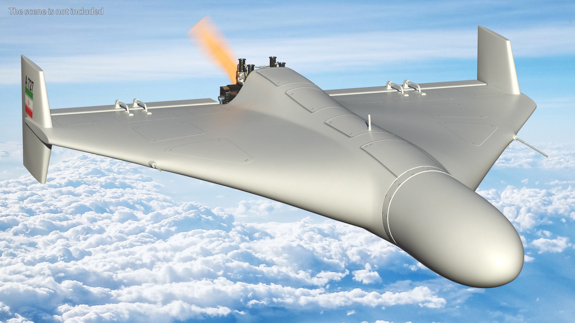 HESA Shahed 136 3D Model - TurboSquid 2046457