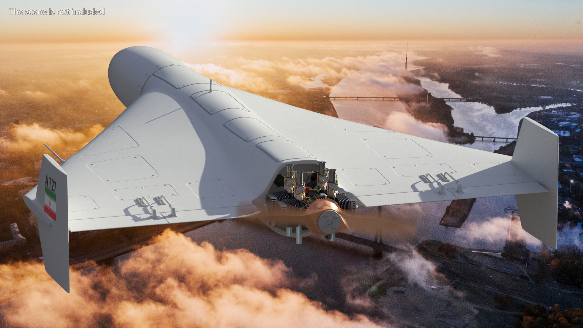 HESA Shahed 136 3D model - TurboSquid 2046457