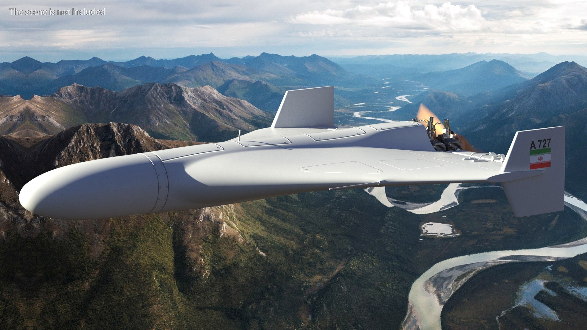 HESA Shahed 136 3D Model - TurboSquid 2046457