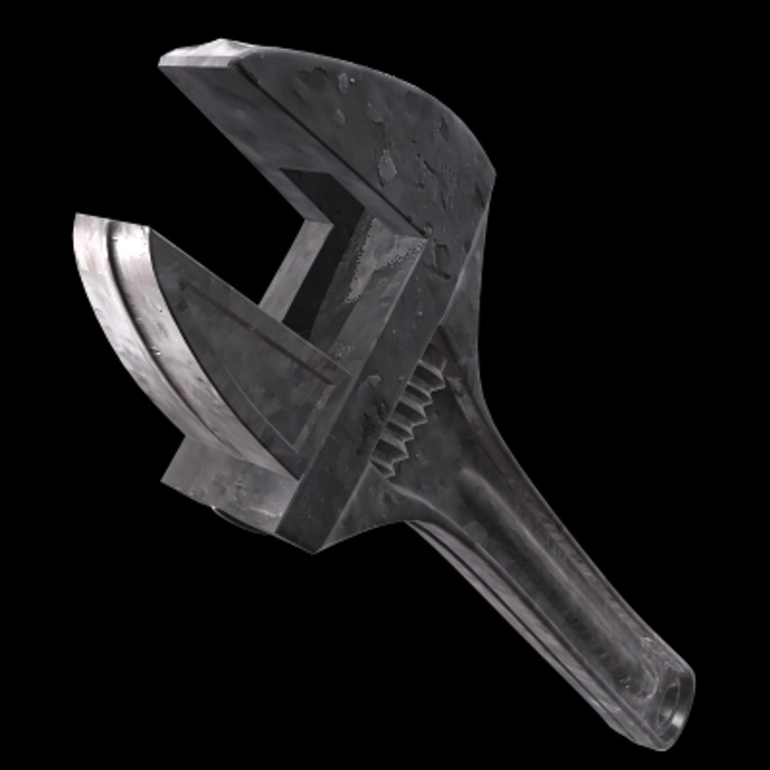 3d model wrench tool