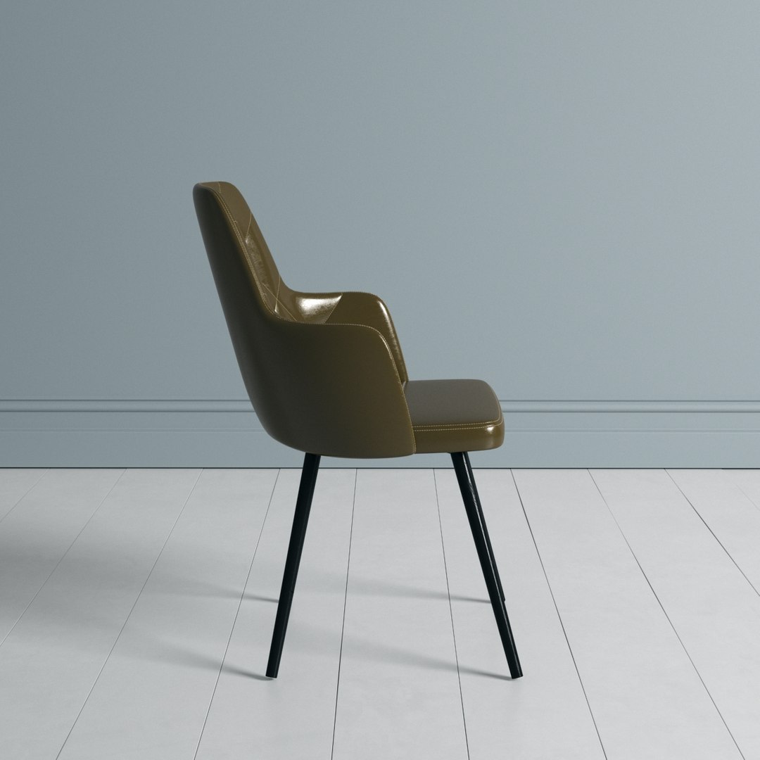 Harold chair dining model - TurboSquid 1640289