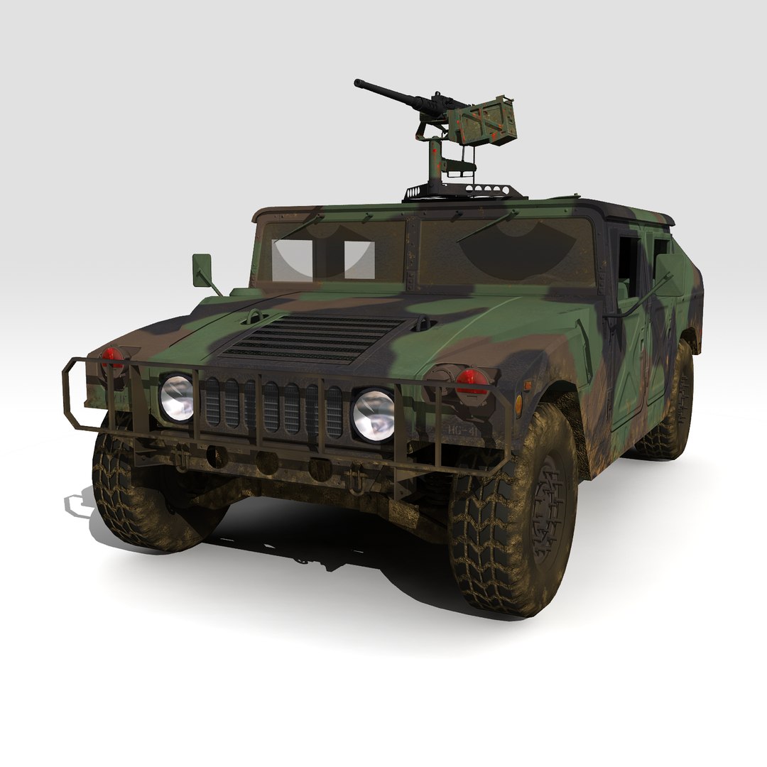 3d Humvee Model