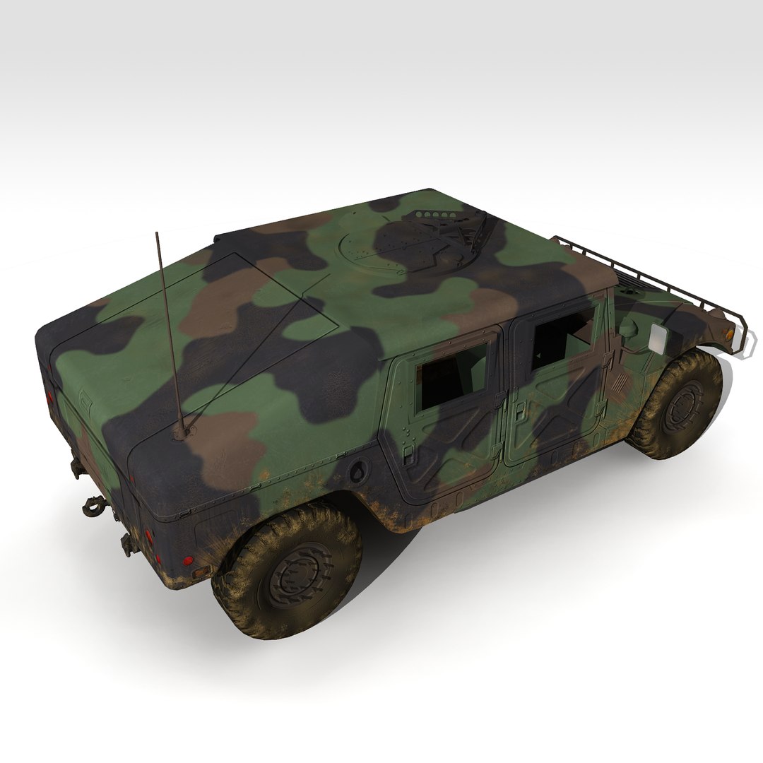 3d Humvee Model