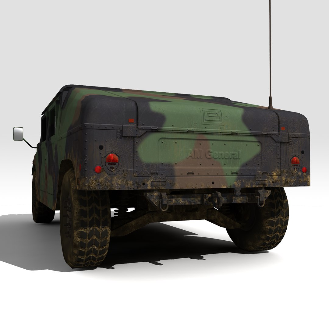 3d Humvee Model