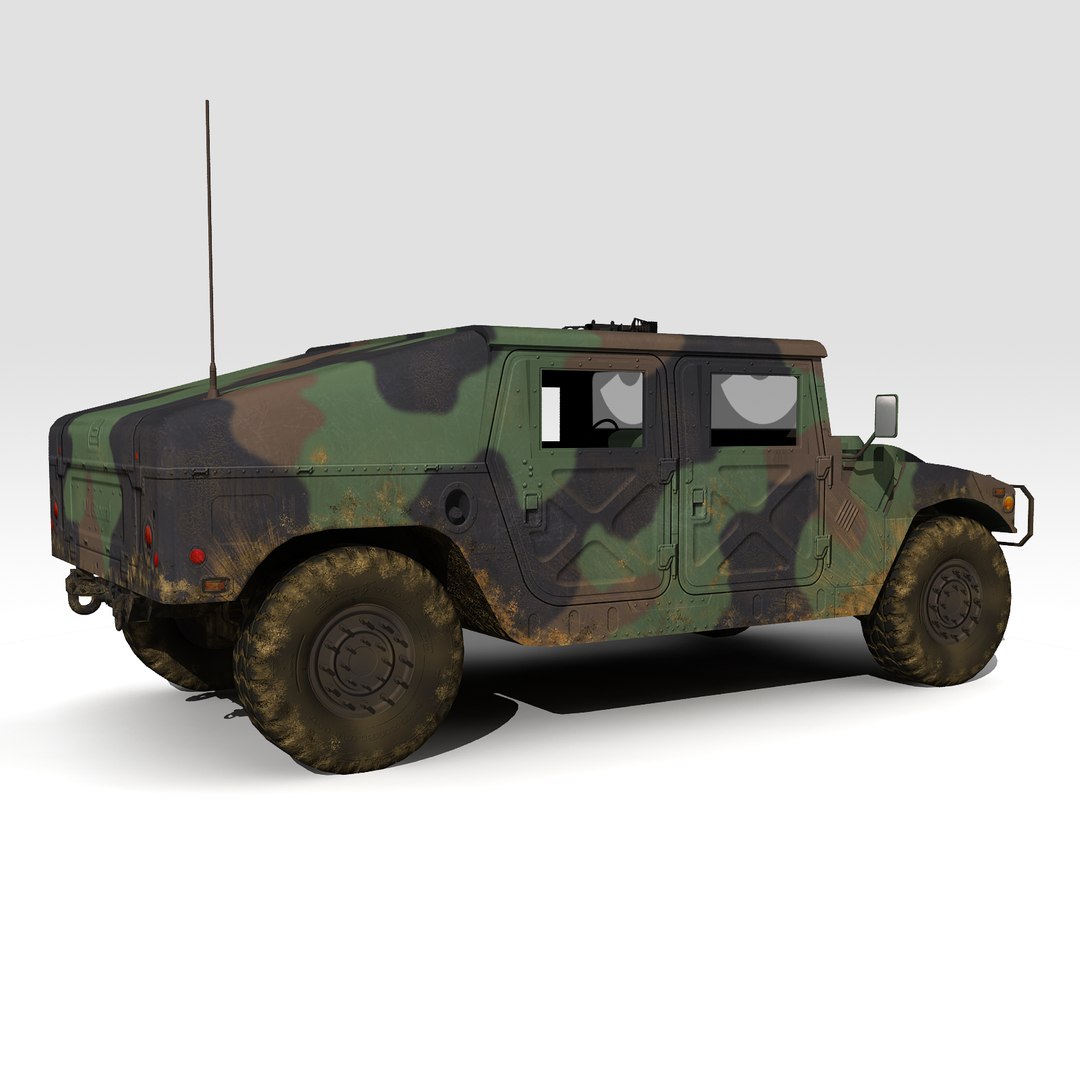 3d Humvee Model