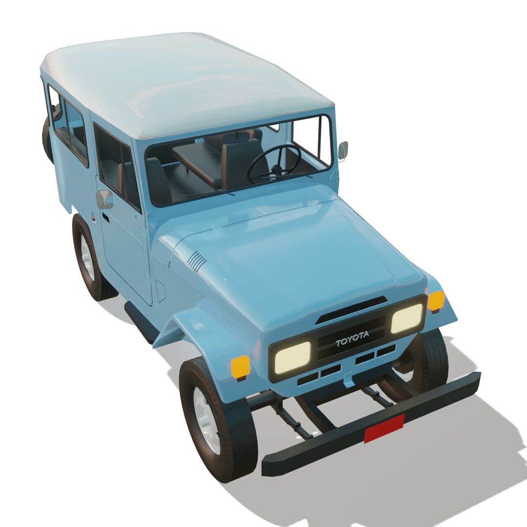 3D Toyota Land Cruiser Fj40 - TurboSquid 1627979