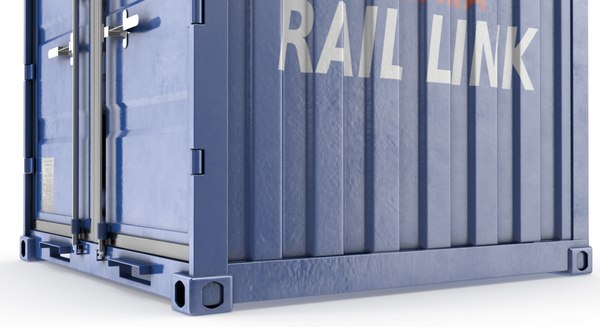 3D 8 Foot Storage Container - TurboSquid 1782402