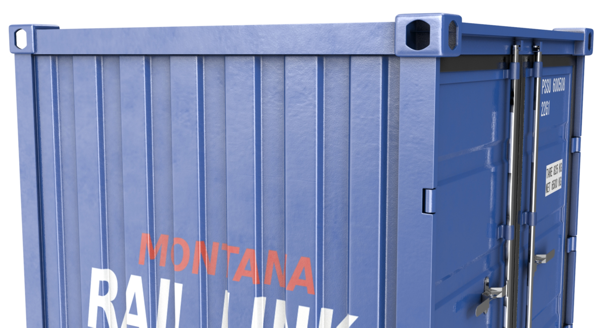 3D 8 Foot Storage Container - TurboSquid 1782402