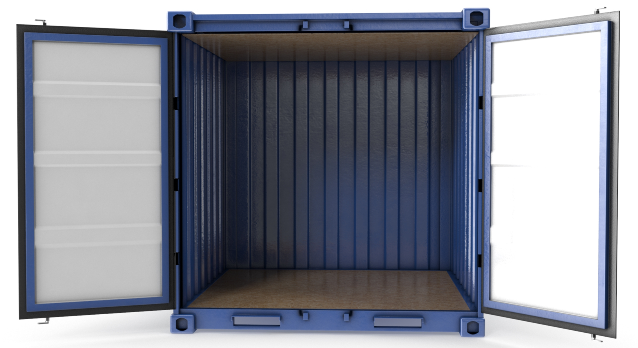 3D 8 Foot Storage Container - TurboSquid 1782402