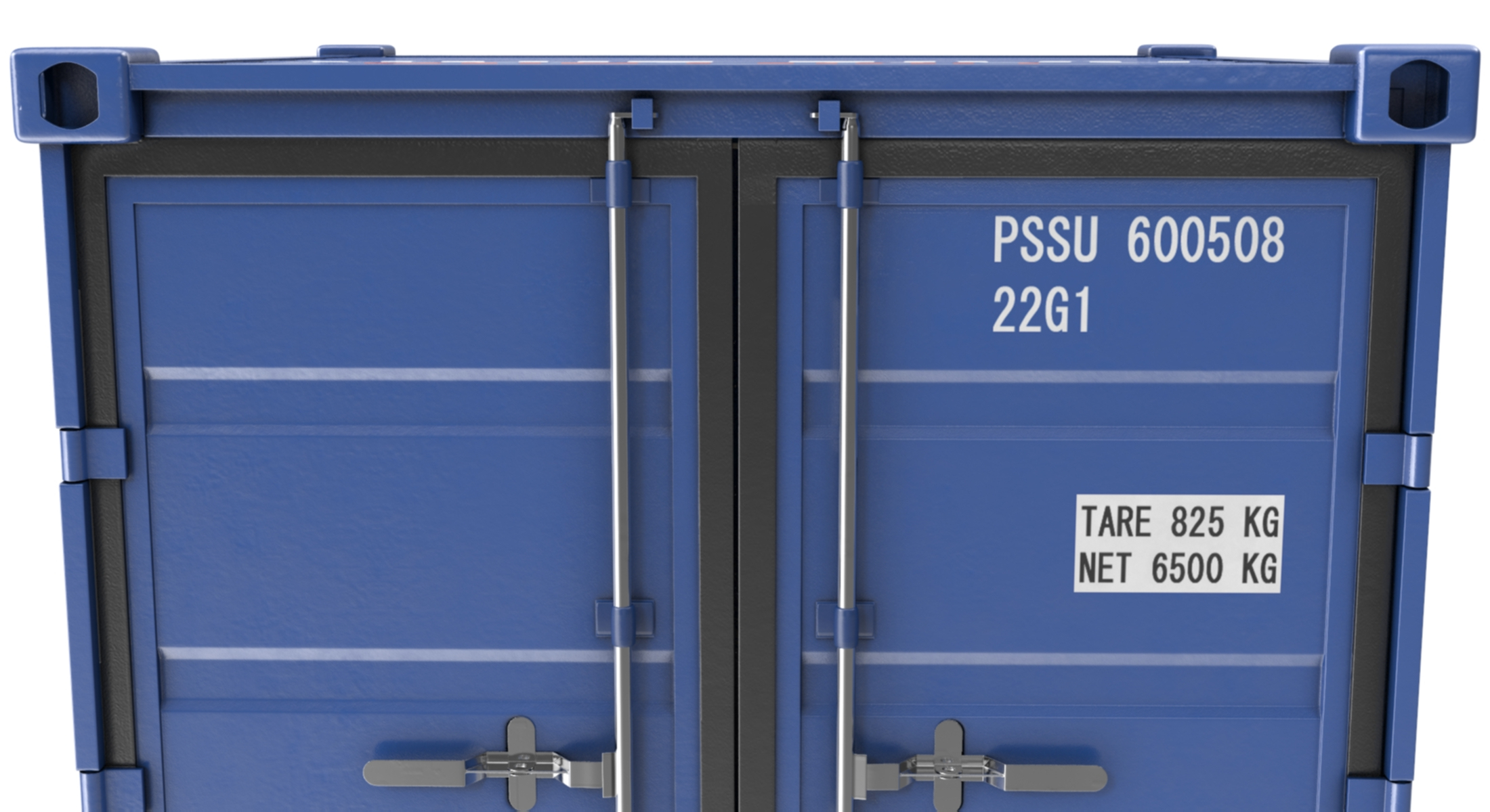 3D 8 Foot Storage Container - TurboSquid 1782402