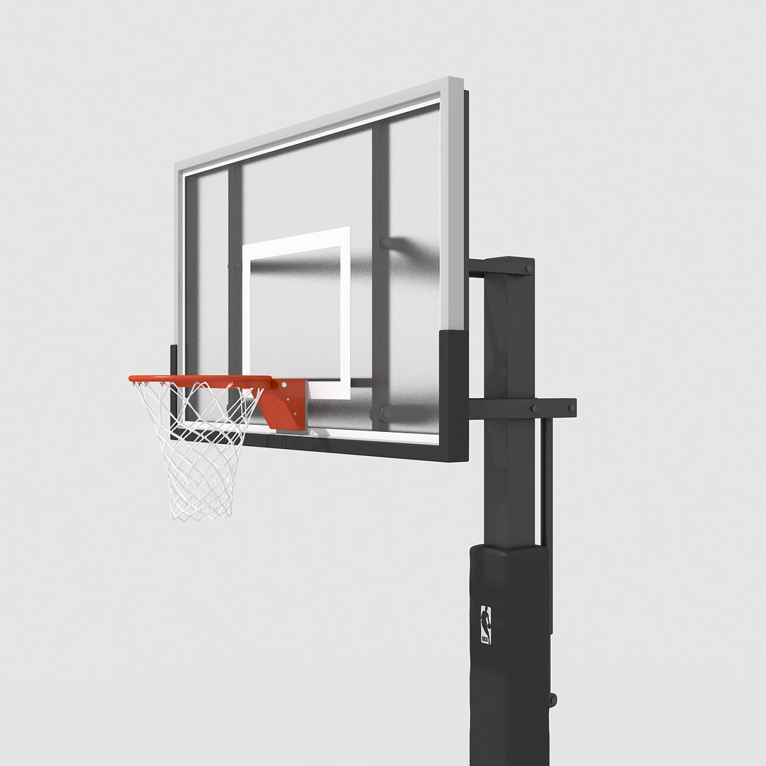 3ds Max Basketball Hoop