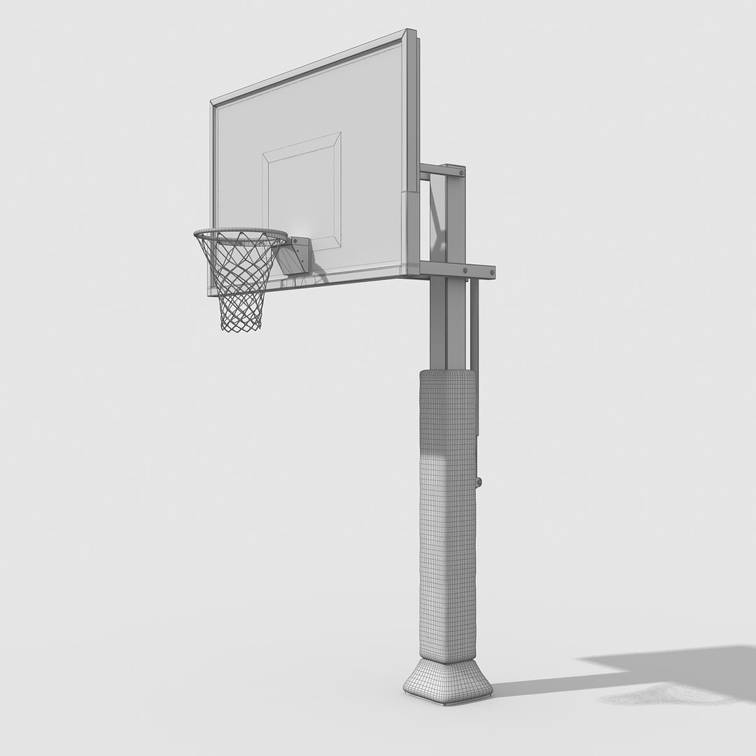 3ds Max Basketball Hoop