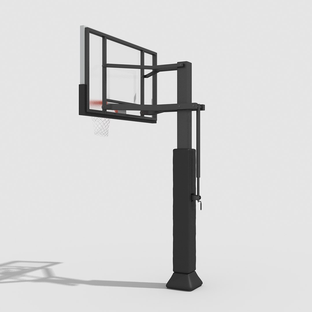 3ds Max Basketball Hoop