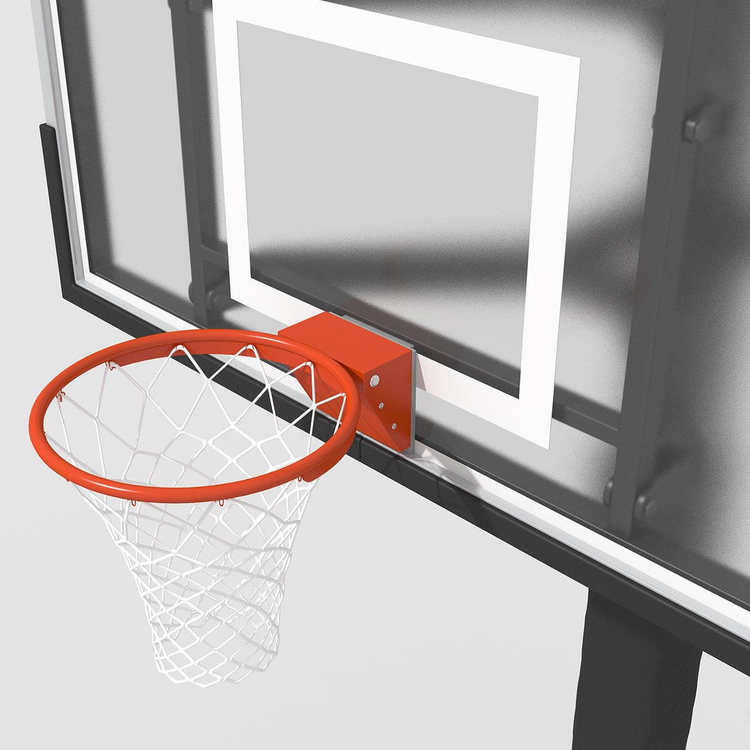 3ds Max Basketball Hoop