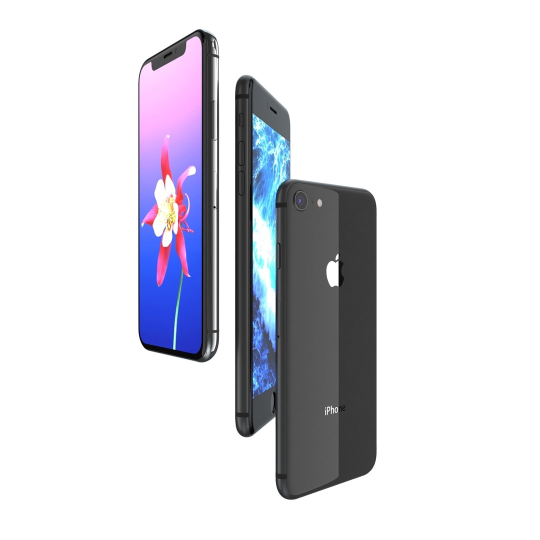 3D Apple Iphone X Space Model - TurboSquid 1206751