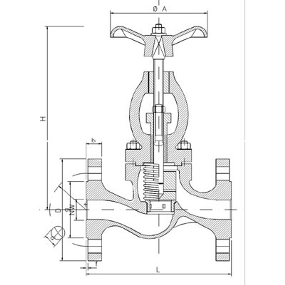 3d model valve check controlled modeled