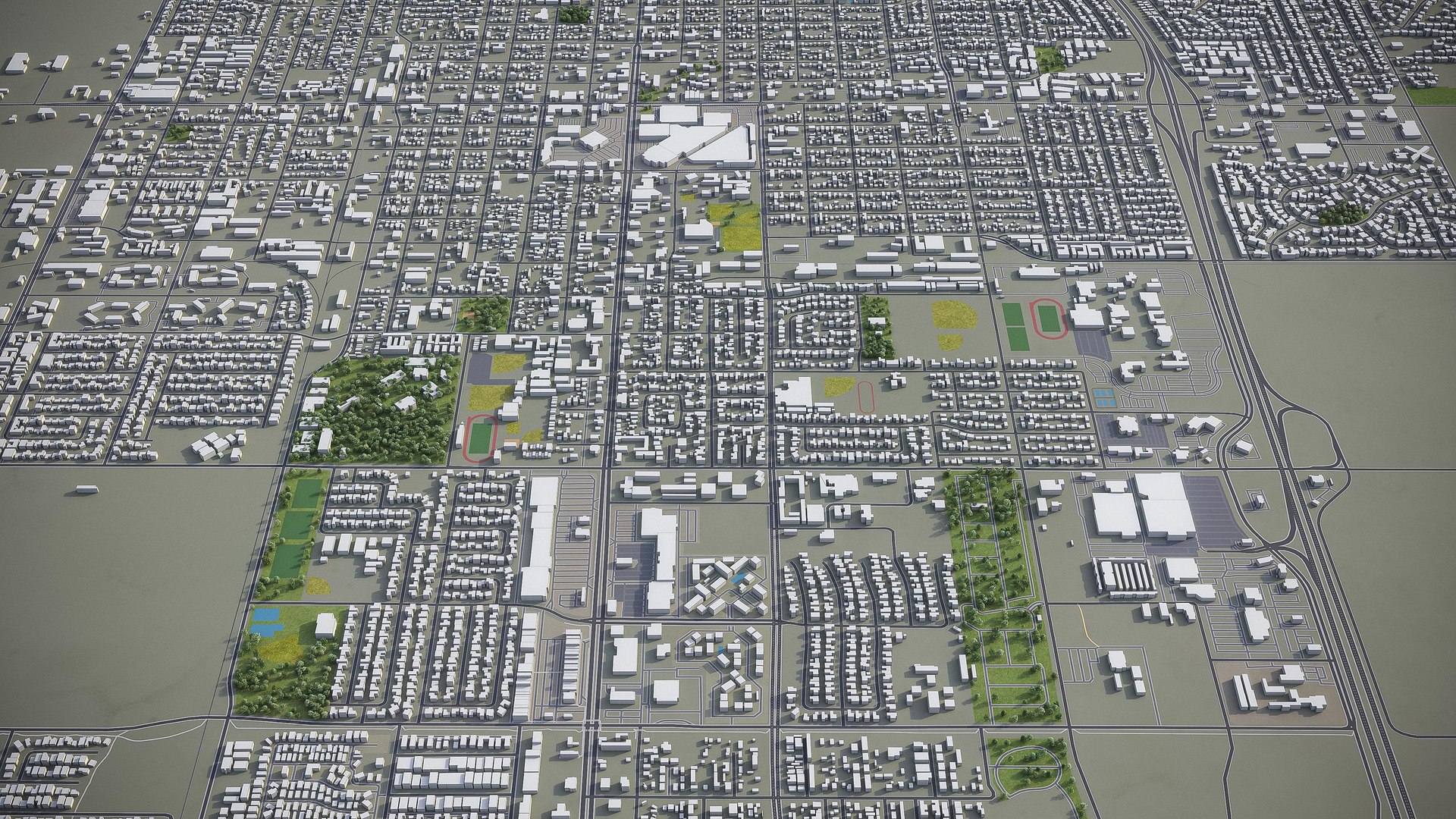 3D santa maria surrounding - model - TurboSquid 1558849