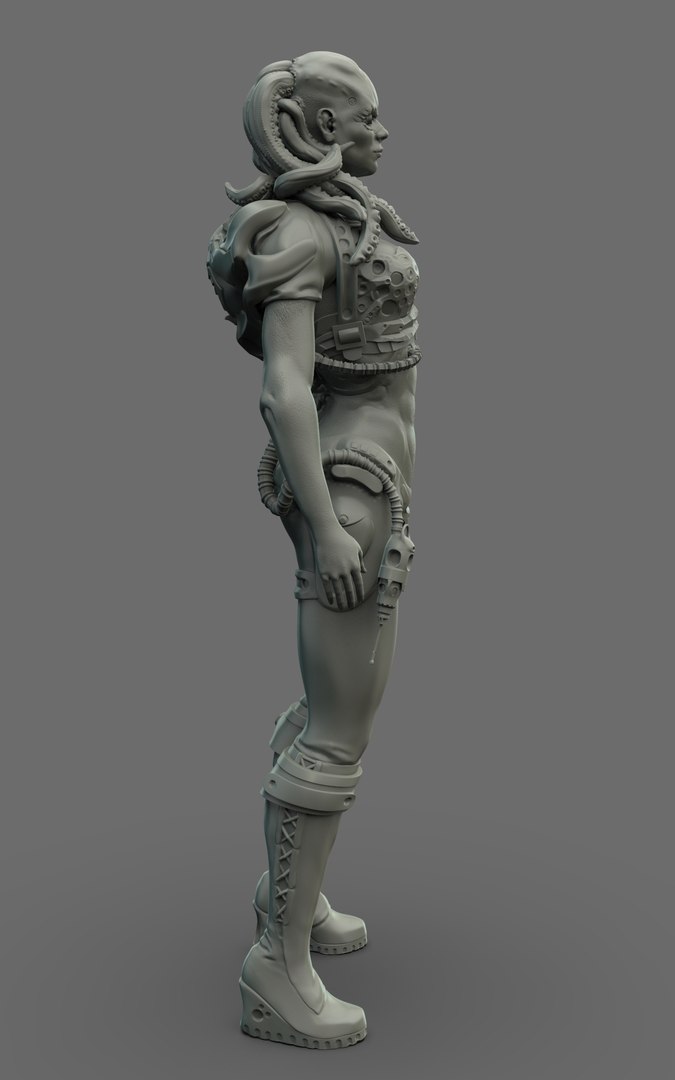 3D Ethion - Female Engineer Model - TurboSquid 1354926