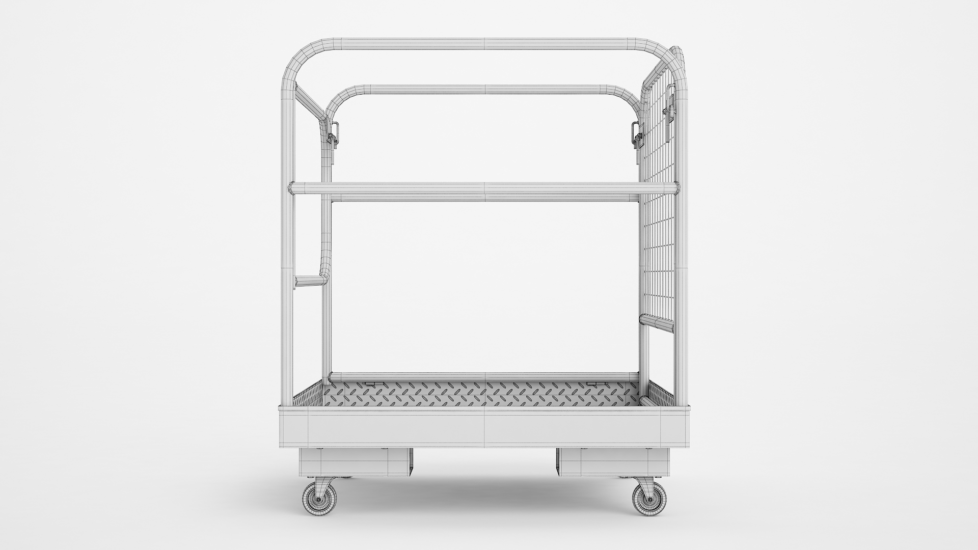 3D Forklift Safety Cage 03 Model - TurboSquid 2288644
