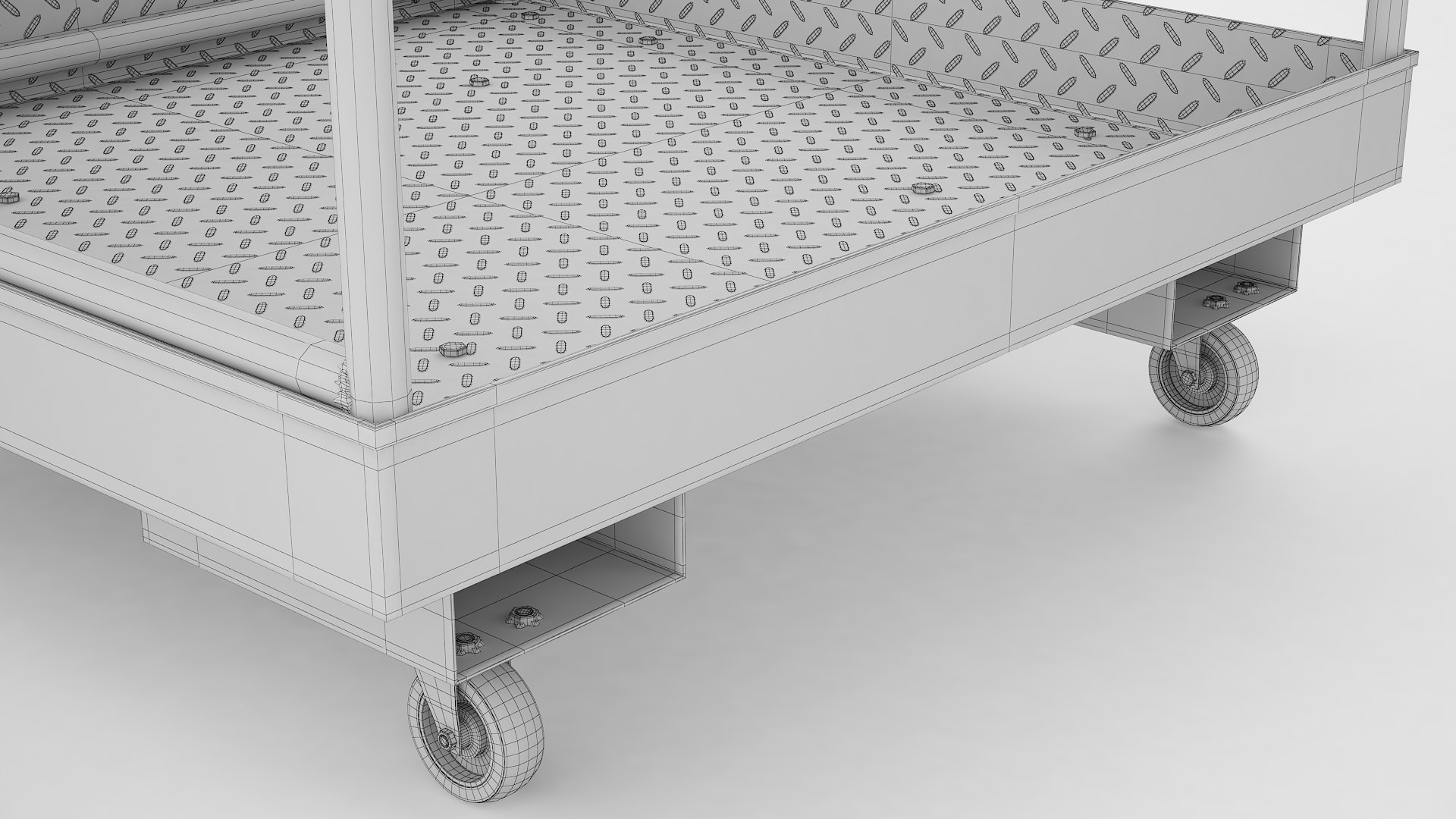 3D Forklift Safety Cage 03 Model - TurboSquid 2288644