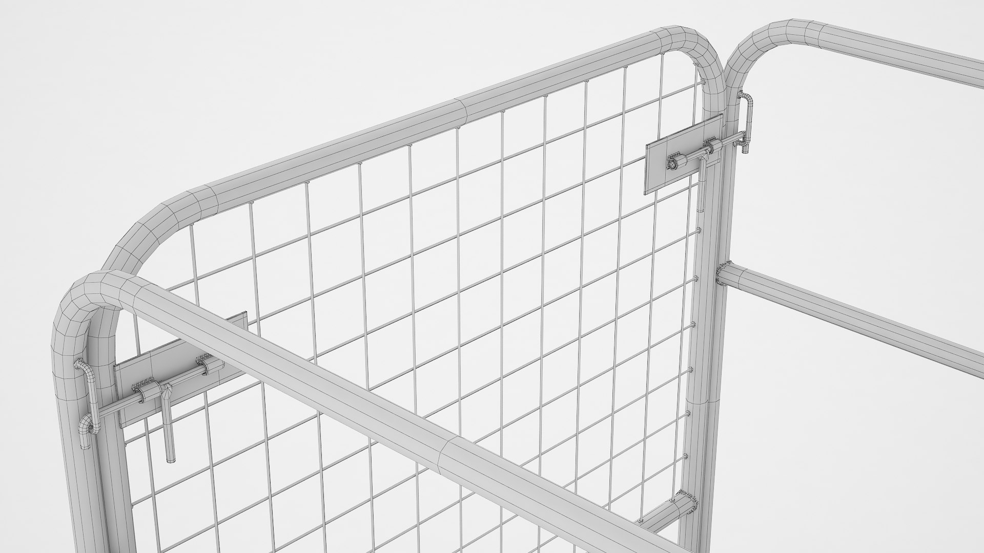 3D Forklift Safety Cage 03 Model - TurboSquid 2288644