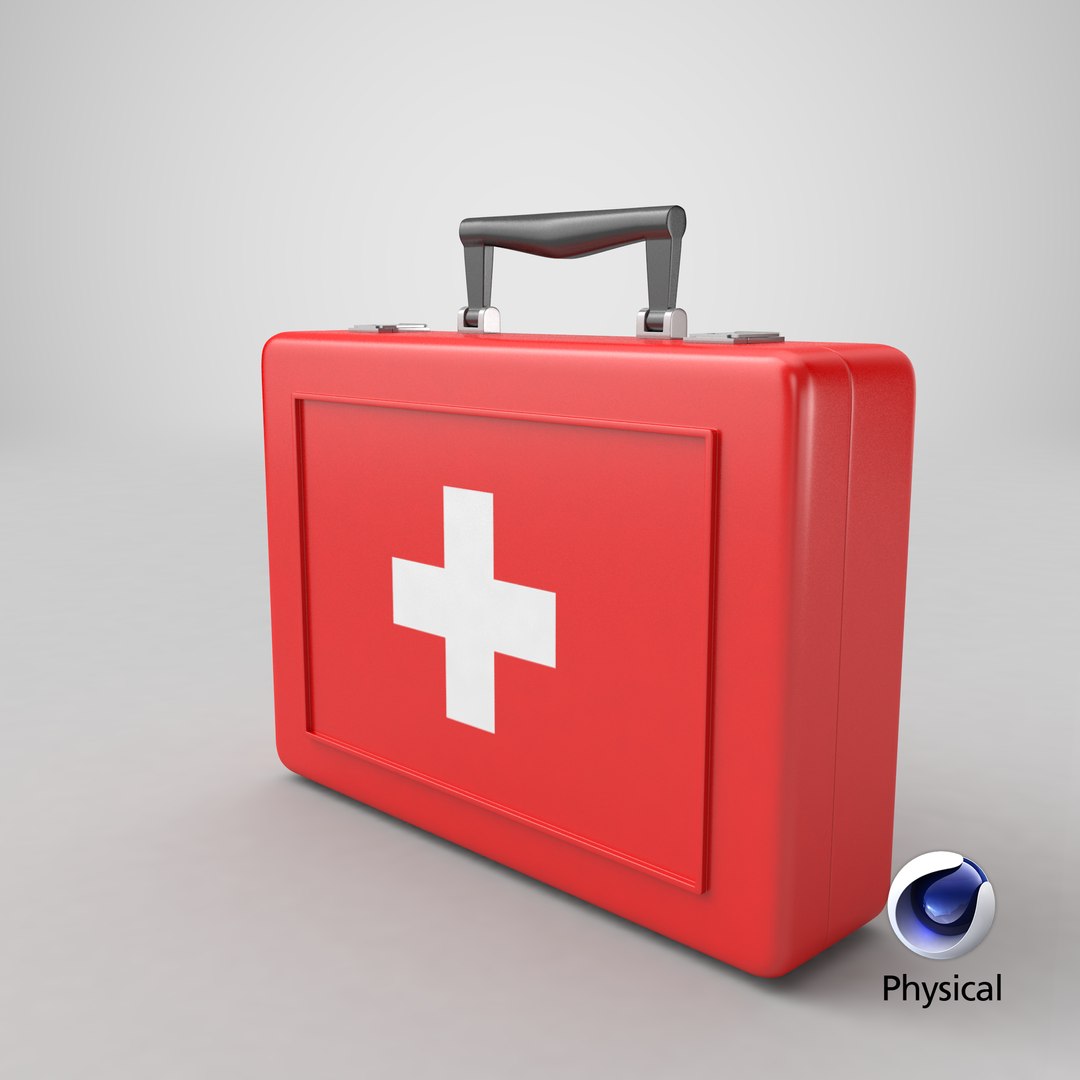 Real Medical Kit Model - TurboSquid 1338635