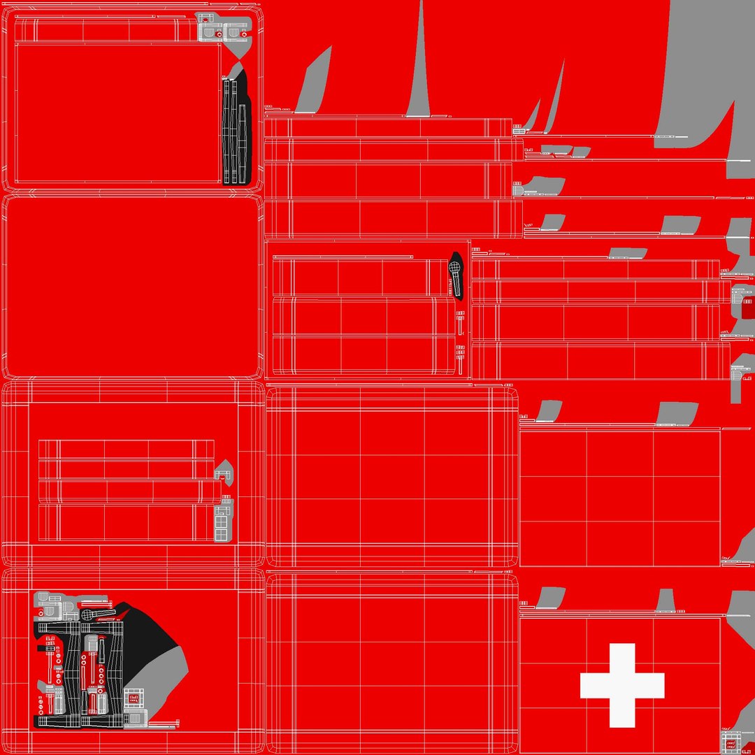 Real Medical Kit Model - TurboSquid 1338635