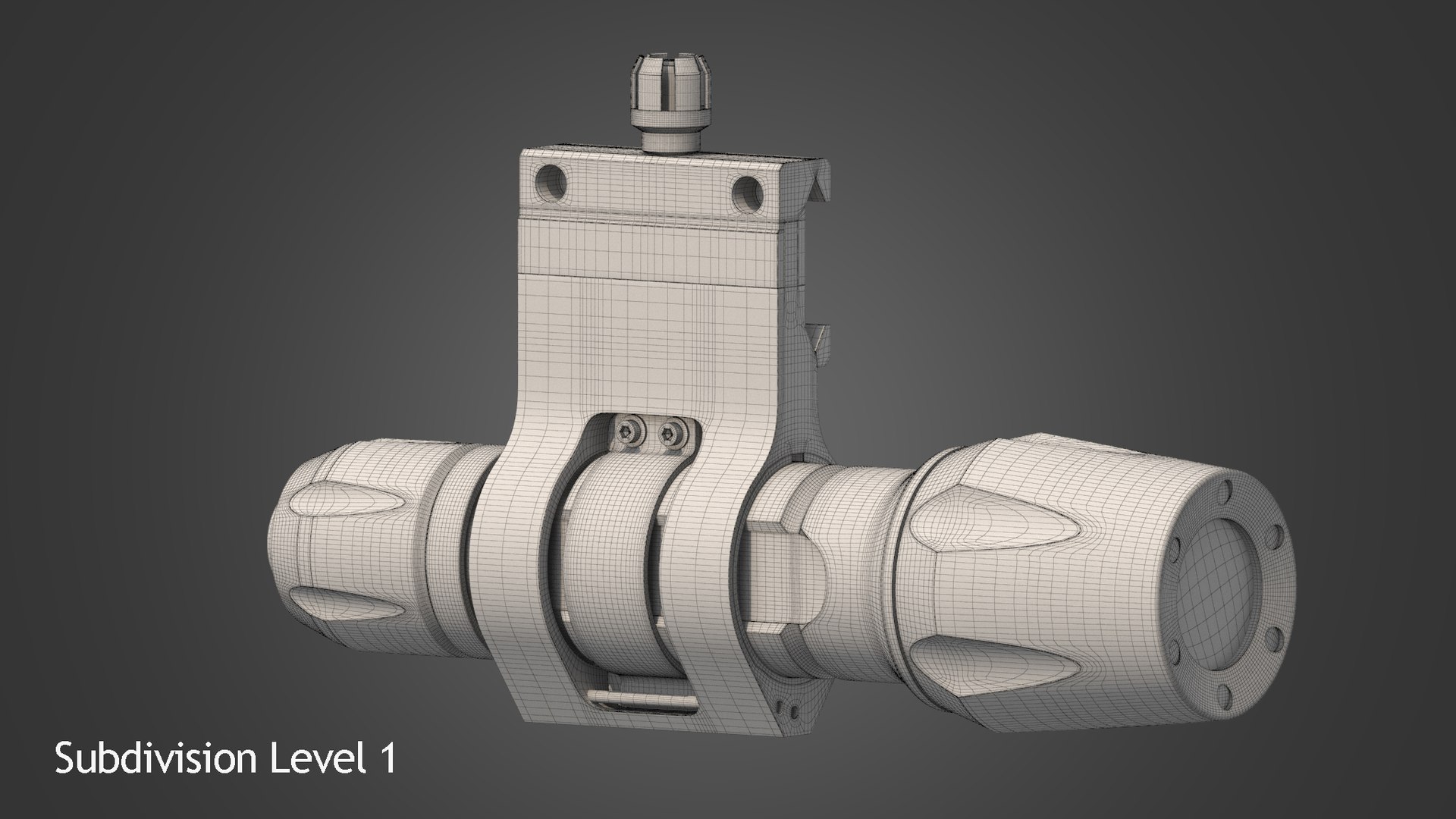3D Tactical Flashlight Model - TurboSquid 1461674