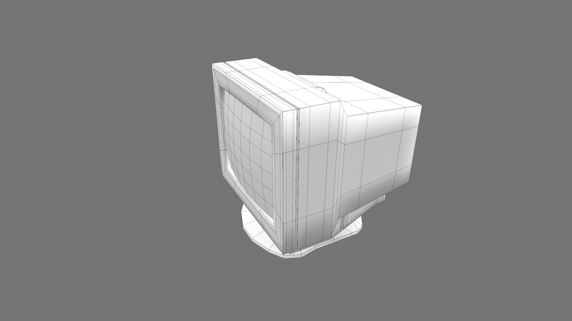 Old computer monitor 3D model - TurboSquid 1471376