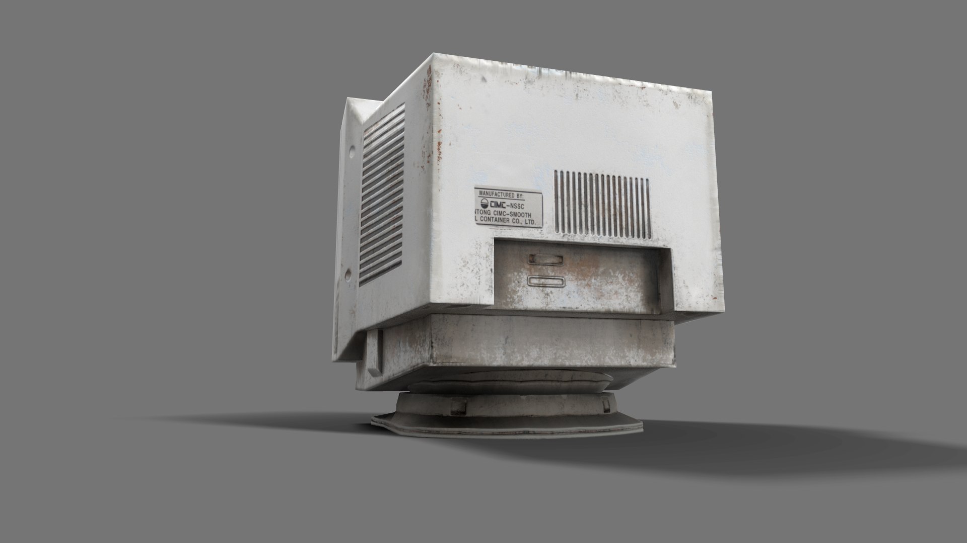 Old Computer Monitor 3D Model - TurboSquid 1471376
