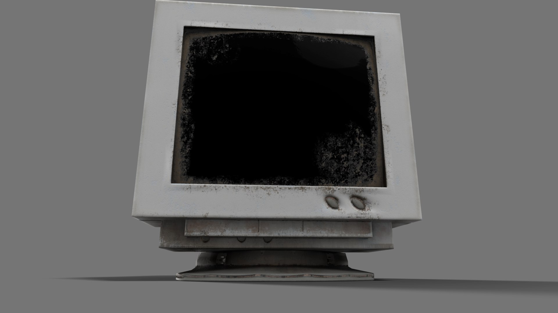 Old Computer Monitor 3D Model - TurboSquid 1471376