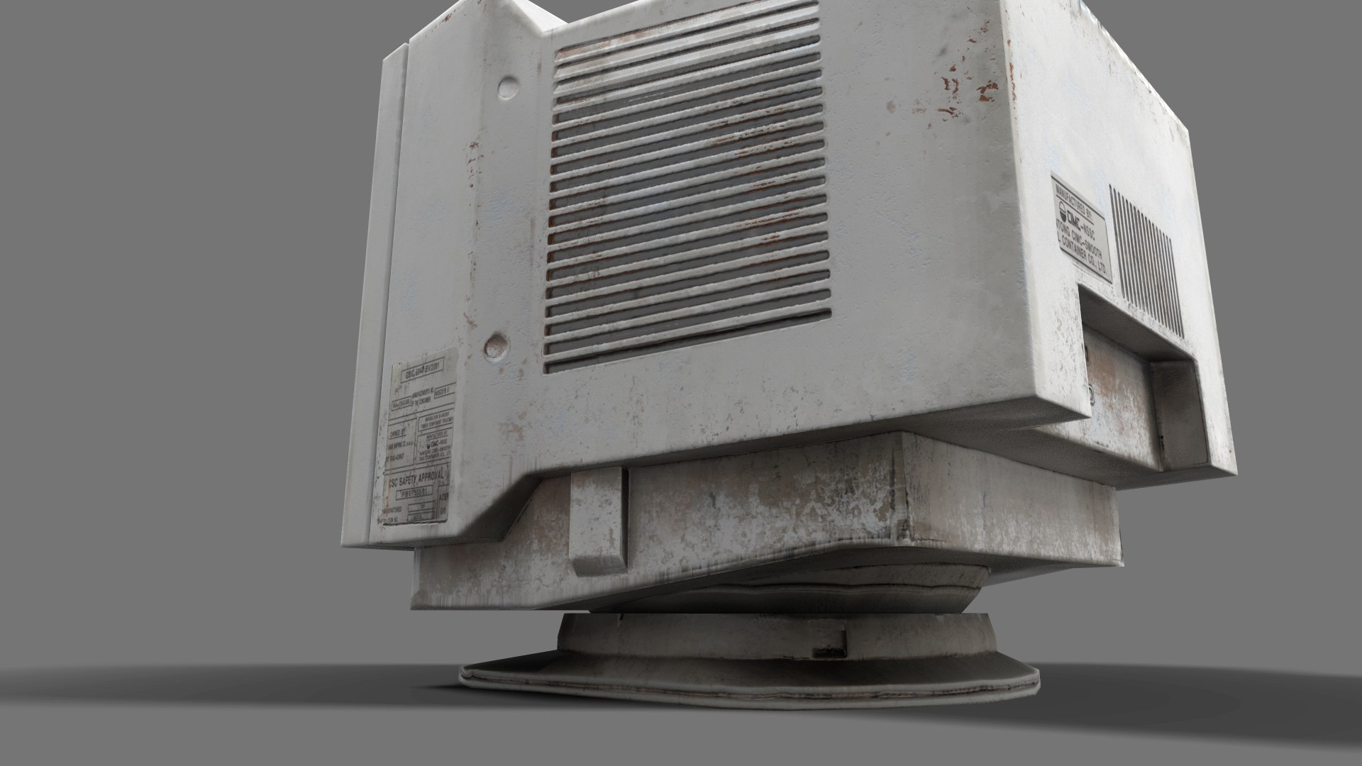 Old Computer Monitor 3D Model - TurboSquid 1471376