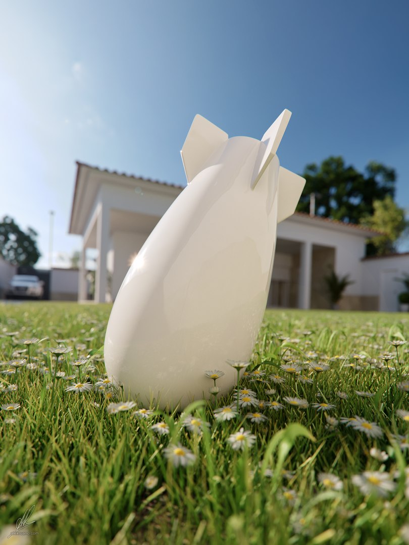 3D Bomb Vase - TurboSquid 2029147
