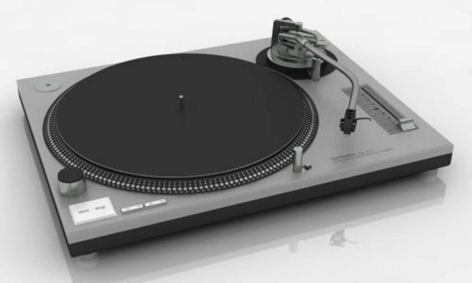 Technics Turntable 3d Model