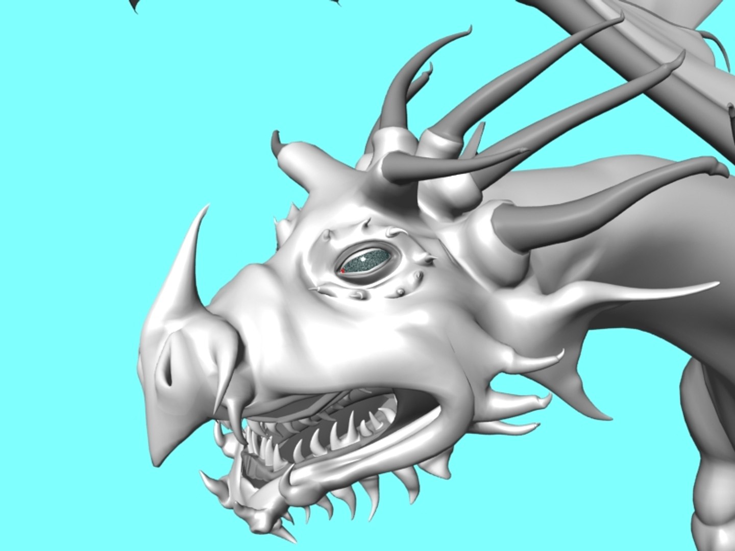 3d dragon model