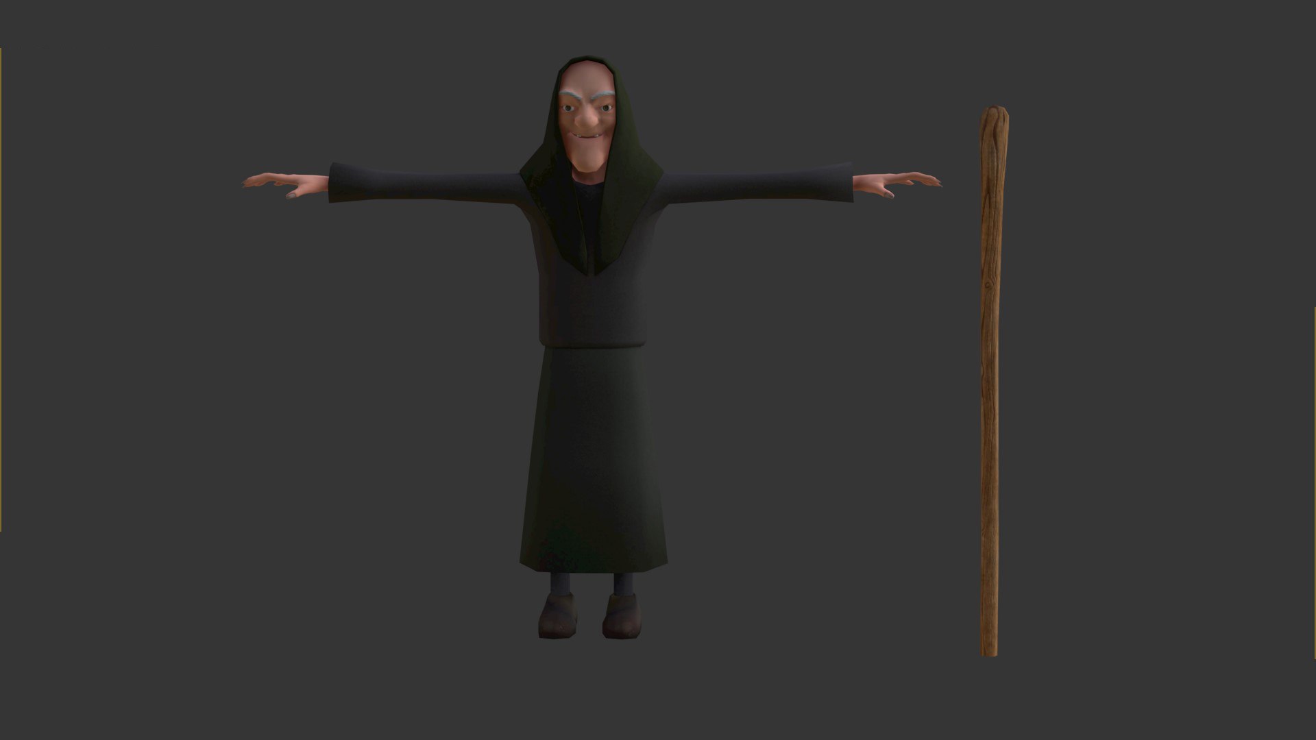 Witch game model model - TurboSquid 1823582